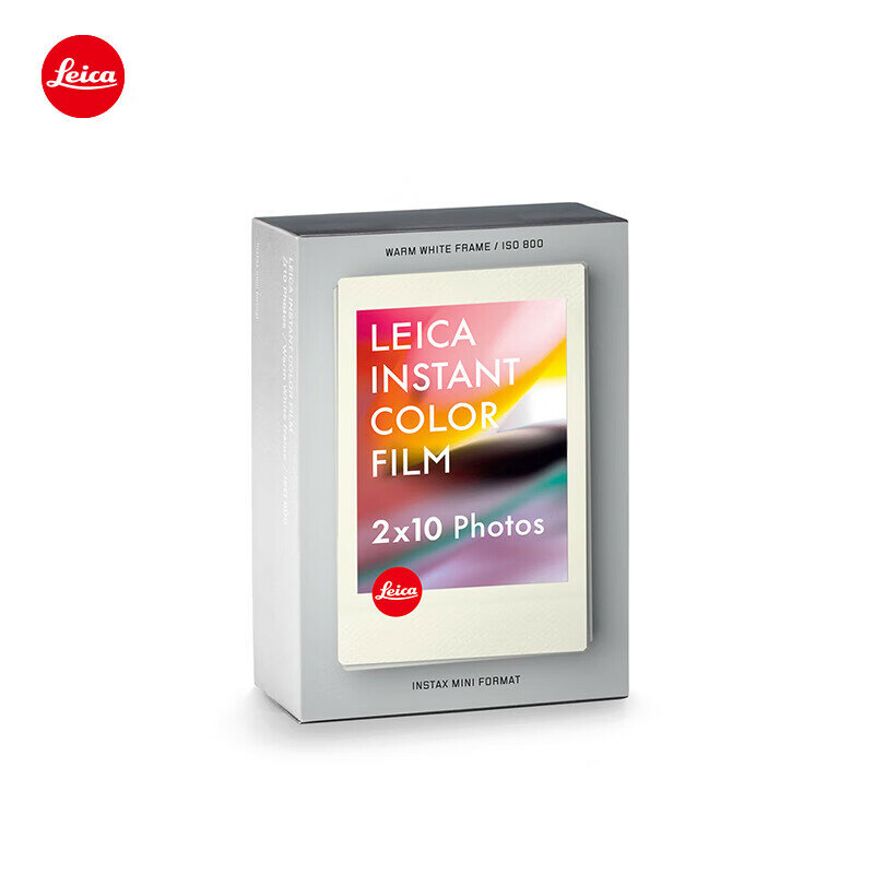 Leica SOFORT Instant Film, White Border Color Film Set (20 Sheets), 19679