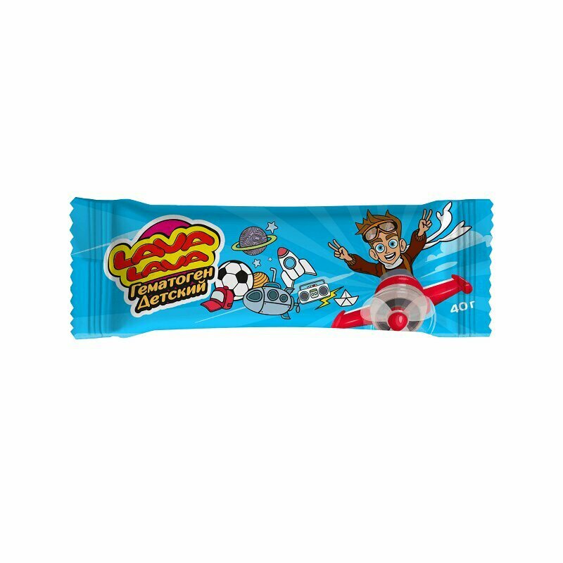 Лава Лава Гематоген Детский 40Г