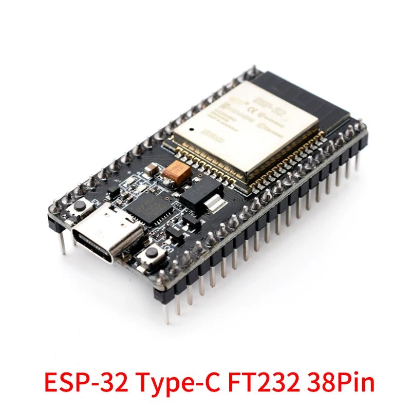 Плата разработки Snvi ESP32 CP2102 TYPE-C/MICRO USB WiFi+Bluetooth со сверхнизким энергопотреблением, двухъядерный ESP-32S ESP32-WROOM