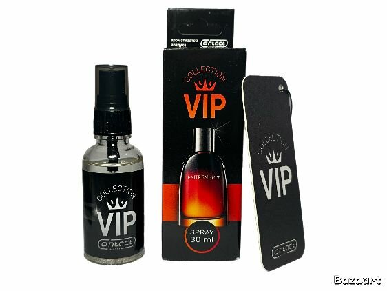 Ароматизатор воздуха (Спрей+картон 30мл) "Contact VIP" 12 FARENHEIT-по мотивам туалетной воды FARENHEIT