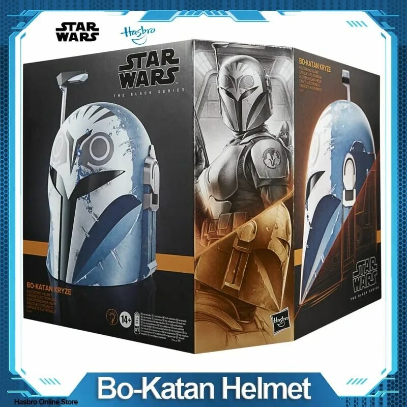 Hasbro Star Wars The Black Series Bo-Katan Kryze / Электронный игрушечный шлем с дальномером, коллекционный предмет для ролевых игр Мандалорианец, Игрушки от 14 лет и старше, Звездные войны