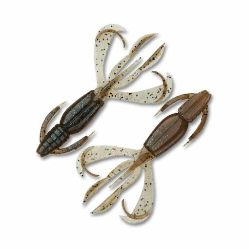 Мягкая приманка Keitech CRAZY FLAPPER 3.6" # 434 Green Pumpkin PP/Chartreuse