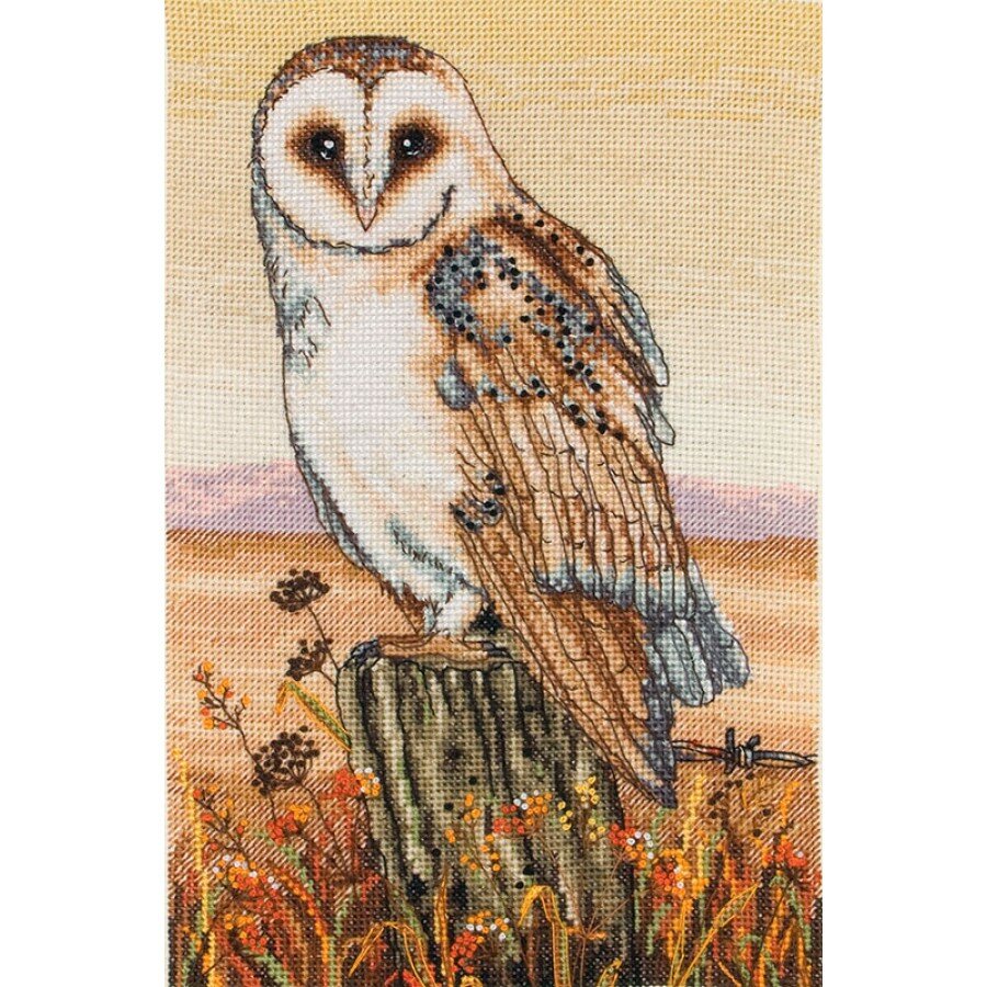 Набор для вышивания Anchor Owl Horizon 23*16см, MEZ, PCE604