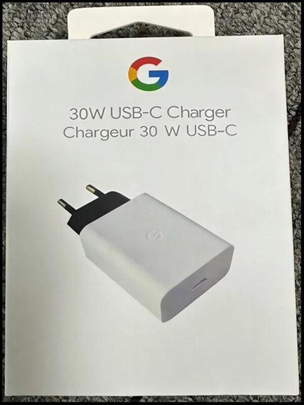 Зарядное устройство Google Pixel 30вт(W) USB-C Fast Charger, для телефонов /Зарядка для Google и Android и iPhone и Huawei и Xiaomi