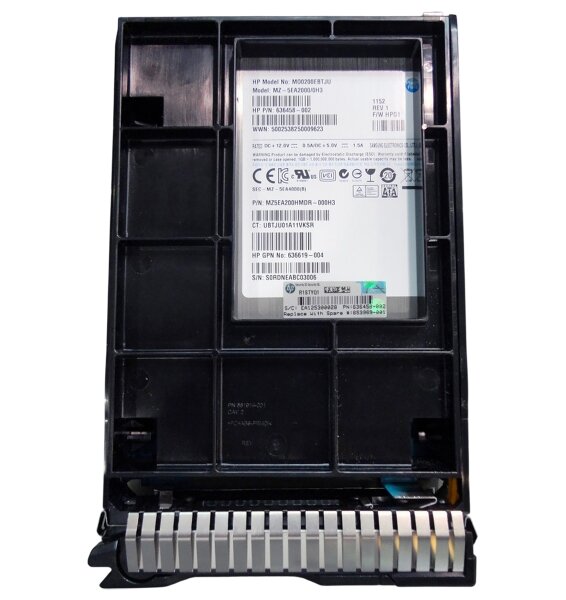 Жесткий диск HP 653124-B21 200Gb SATAII 3.5" SSD