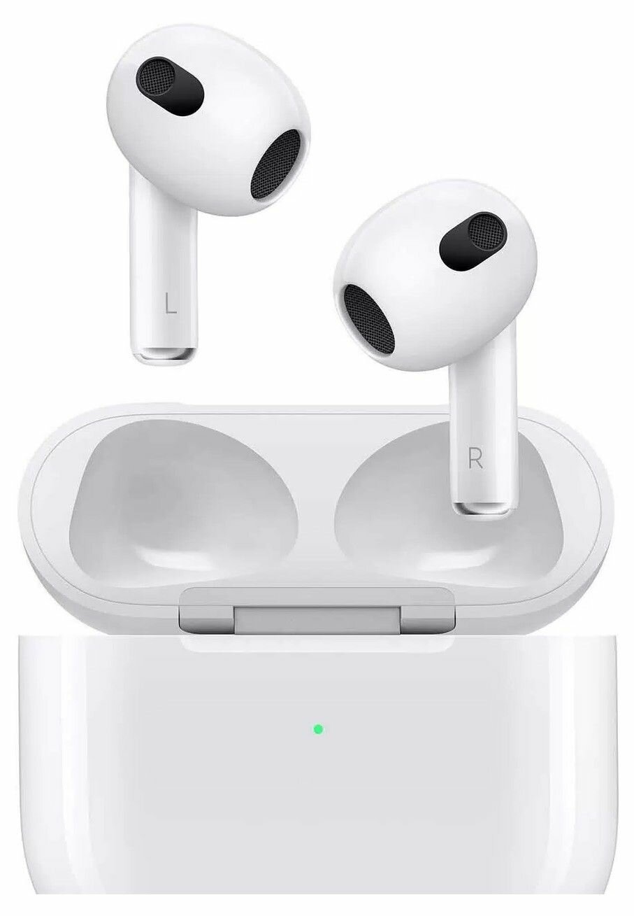 Наушники беспроводные Apple AirPods (3rd gen.) White (Белый) - Lightning Charging Case MPNY3ZM/A