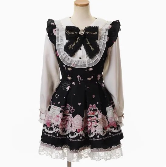 Темно-синее платье с воротником DUTRIEUX Черный, S, black Afternoon Tea