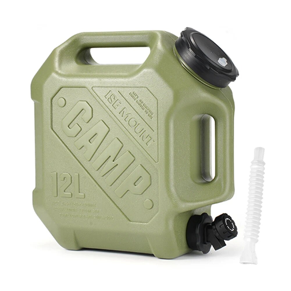 PEVA контейнер для воды 12л Зеленый, Green