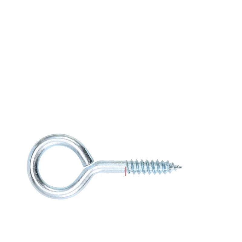 Болты самонарезающие с крючком Huiruixin 0#-14 # углеродистая сталь No.6-10pcs, B-galvanized