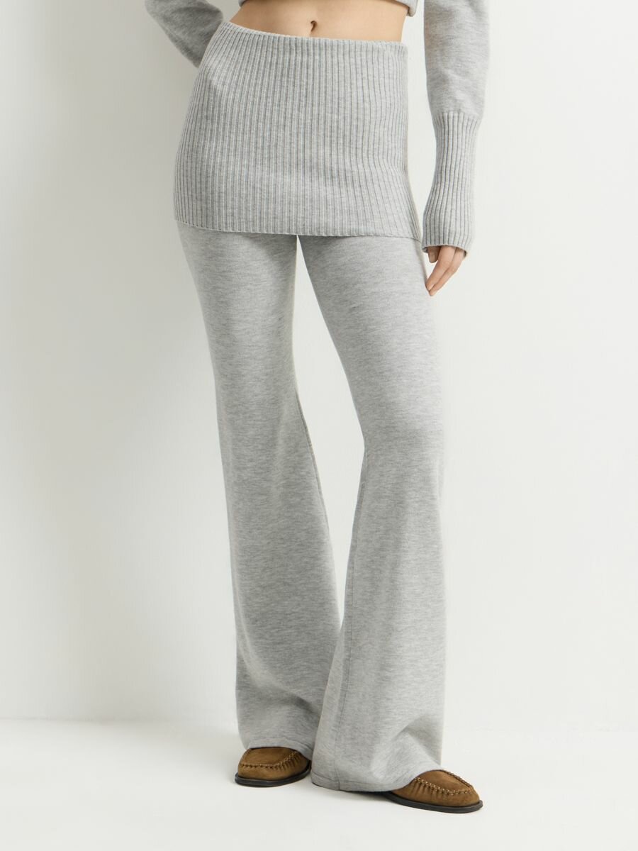 Брюки клеш Весна-лето 2025