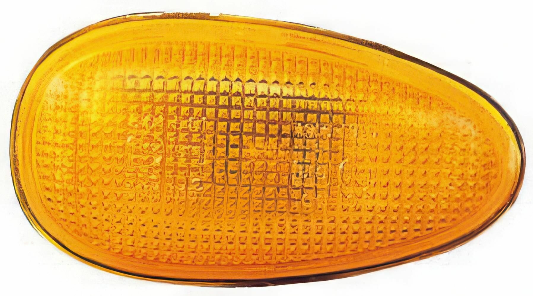 Повторитель поворота AKRADO, для Chevrolet Lanos, Daewoo Lanos, ЗАЗ Ланос, желтый/оранжевые