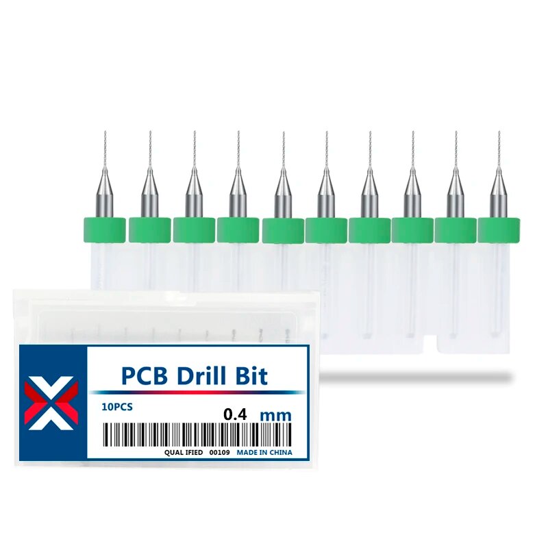 Xcan Мини-набор сверл для печатных плат 0,3-1,2 мм 1 Box, 0.4mm
