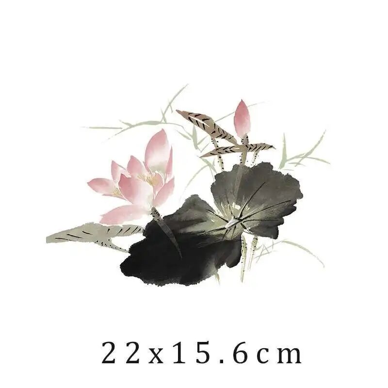 Термонакити с лотосом, Цвет: TH2971-3, 22x15.6 см
