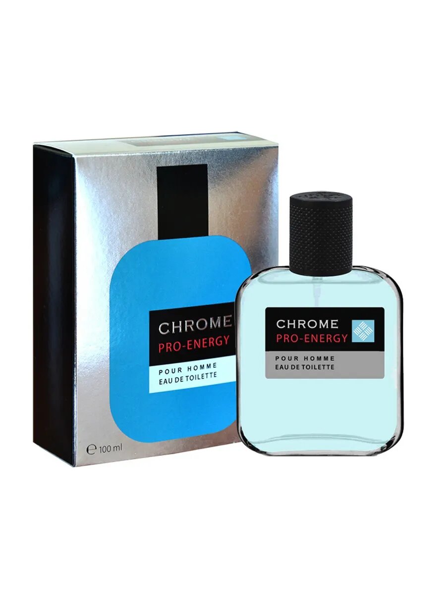 Delta Parfum Pro-Energy Chrome мужская, 100 мл