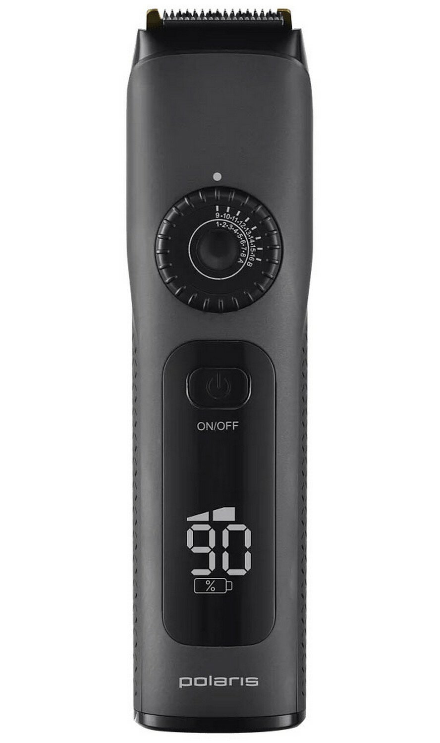 Машинка для стрижки волос Polaris PHC 2200, лезвие титан, черный