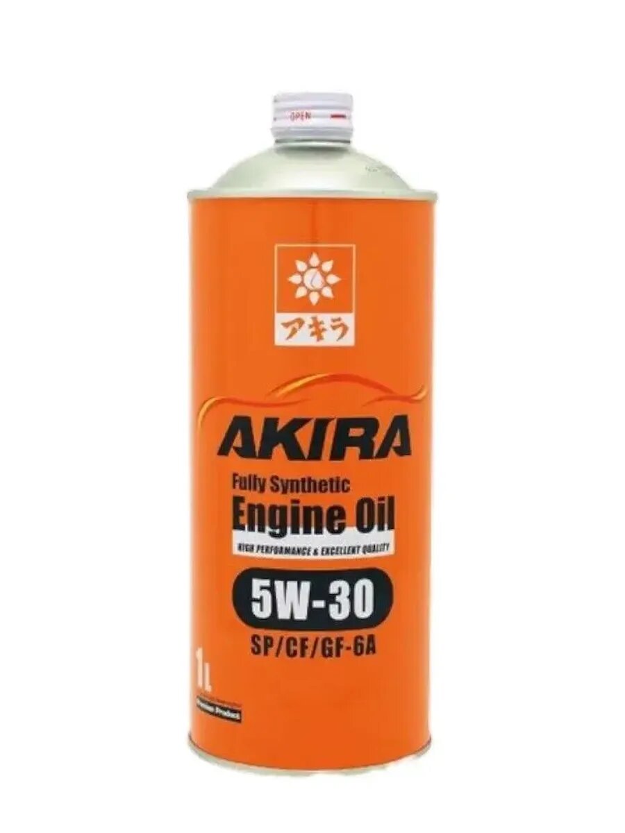 Моторное масло AKIRA Fully Synthetic ILSAC GF-6A 5W30 1л