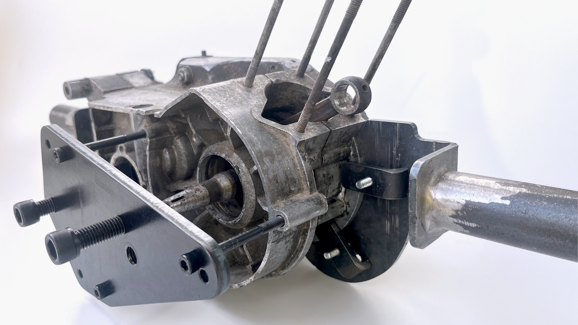 Съемник двигателя М53/М54 для мопеда Simson S50/S51, Сталь 8 мм