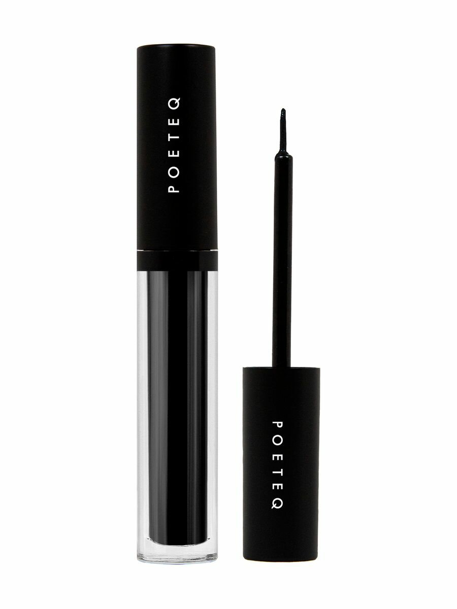 POETEQ Подводка для глаз Eyeliner Exotic, 4 мл, 41 черный