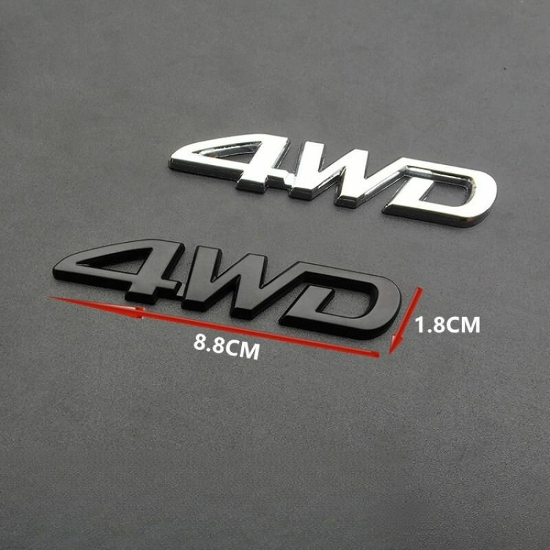 Наклейка значок / эмблема автомобиля 4WD-02