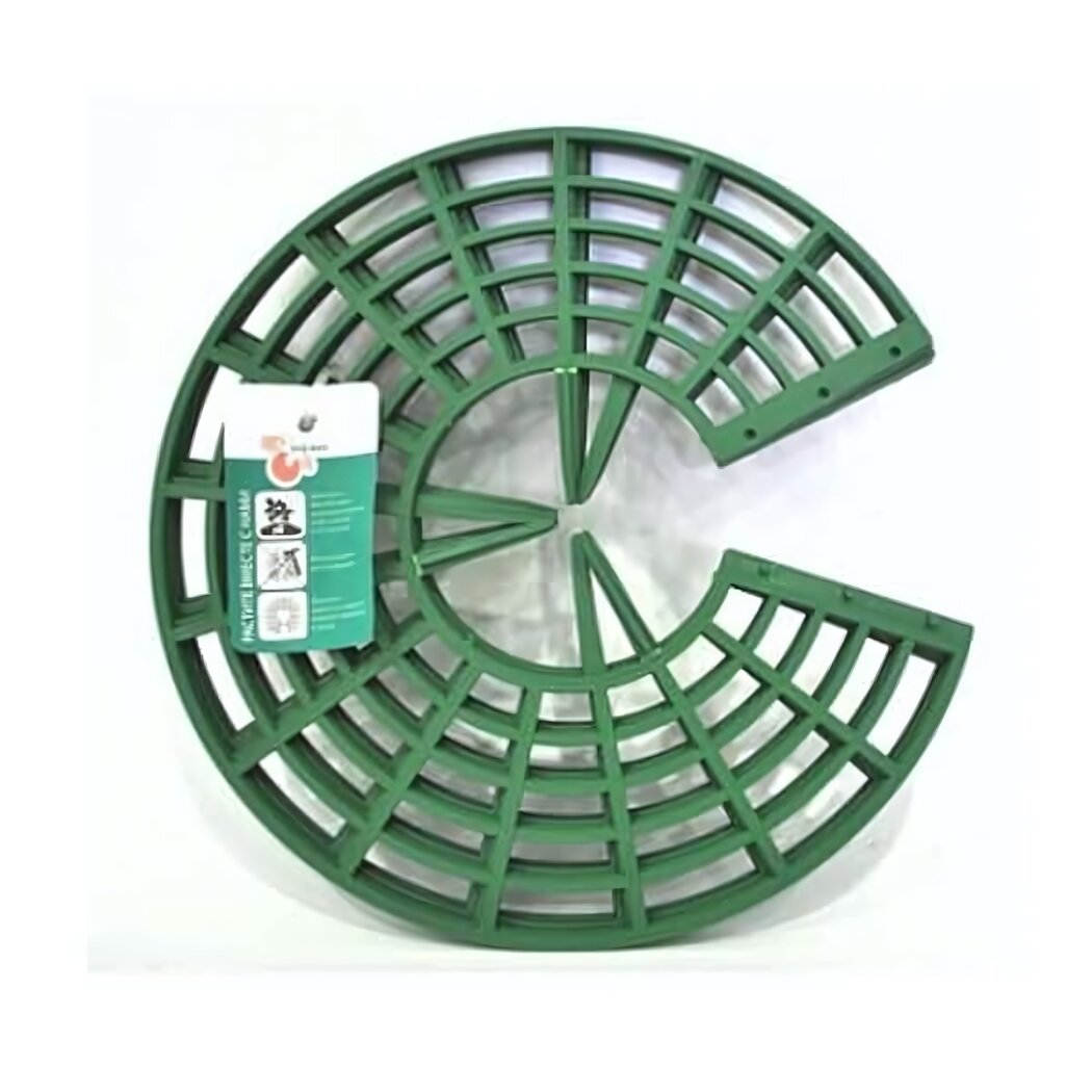 Держатель для клубники, защита от гниения, набор 7шт, пластик, зелёный