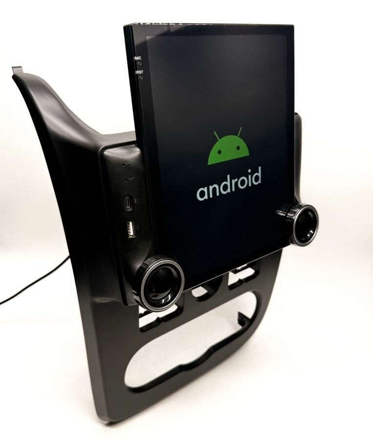 Большая магнитола Tesla Drive One 4/64 с крутилками Lada Largus 1 2012-2020