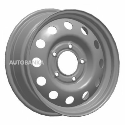 Диск колесный 6,5x16/5x139,7 ET40 D98,5 Lada Urban 4x4 Серебро