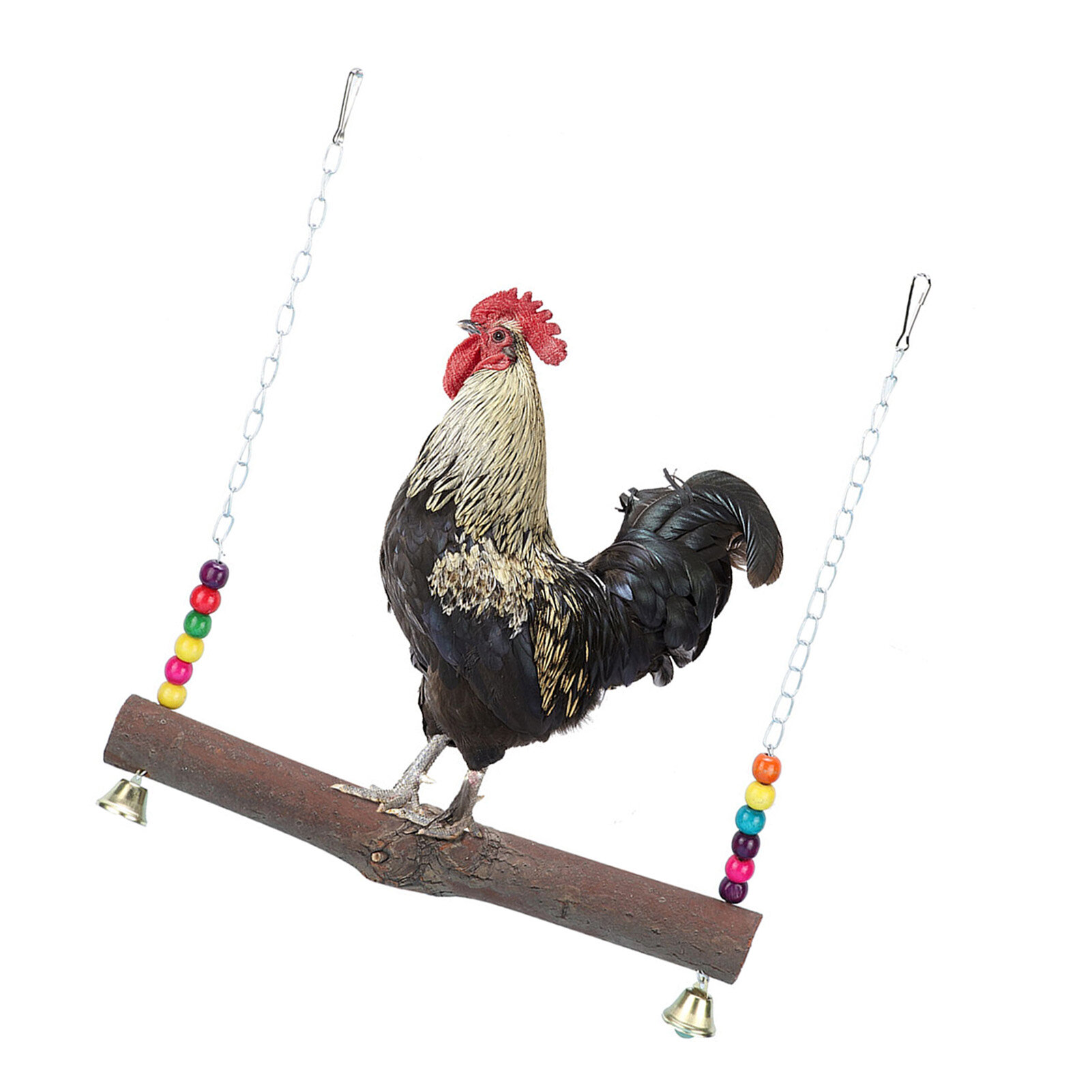 Натуральное дерево, ручная работа, клетка для домашних животных, подвесные качели, игрушка для кур, петухов, ара, жевательные игрушки для обучения, принадлежности, куриные качели