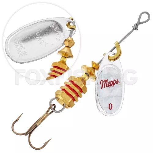 Блесна вращающиеся Mepps Comet Rainbo №0 2 гр AG