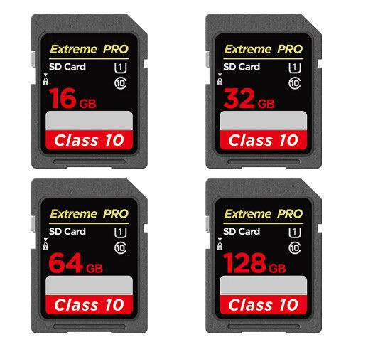 Карта памяти Tarjeta Ultra Original, SD, 64ГБ, скорость чтения/записи 100/100 МБ/с, черная