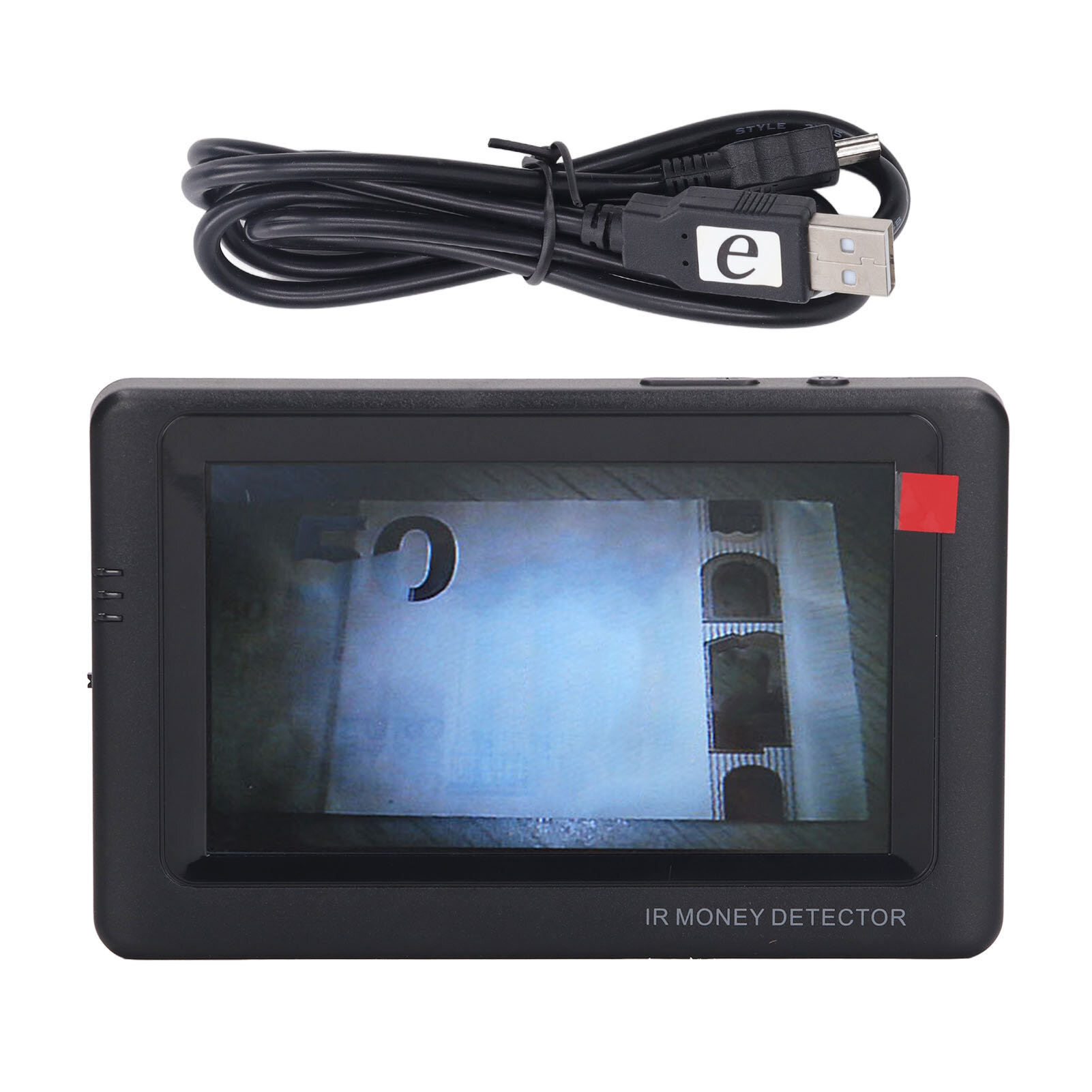 Портативный детектор валют для рублей, евро, долларов