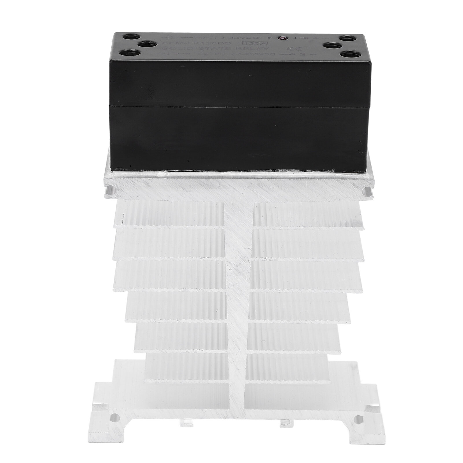 Твердотельное реле BERM DC-DC с радиатором, вход 3‑32 В постоянного тока, выход 5‑220 В постоянного тока, безопасный модуль SSR, 120 А.