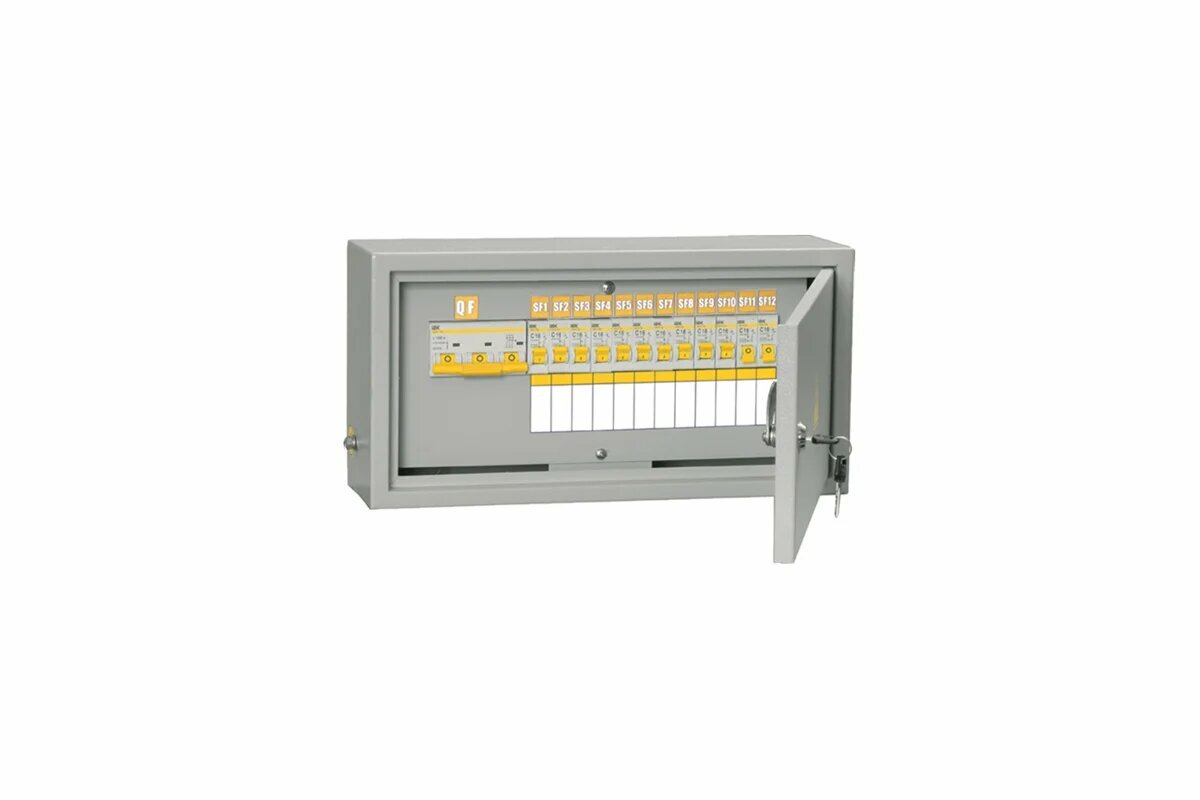 Щит IEK ОЩВ-3-63-12-0 ВВ63А, 12x16А, IP31,