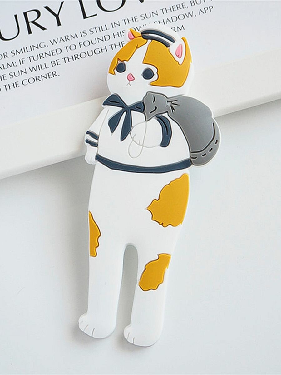 Магнит котик морячок, держатель для ключей, мелочей