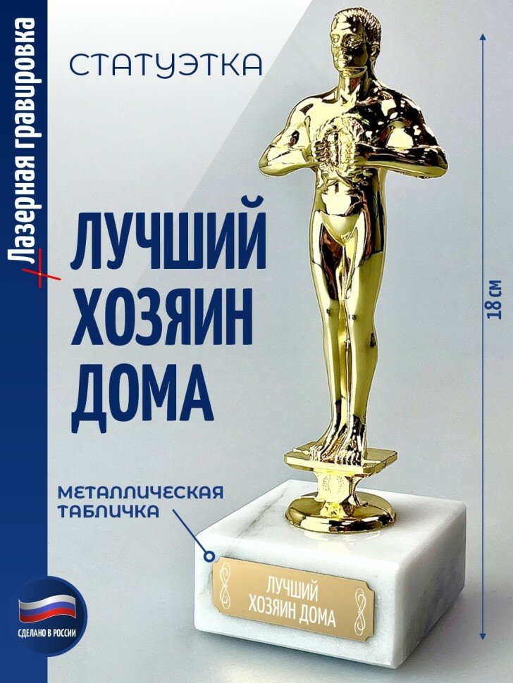 Награда "Лучший хозяин дома" (18 см)
