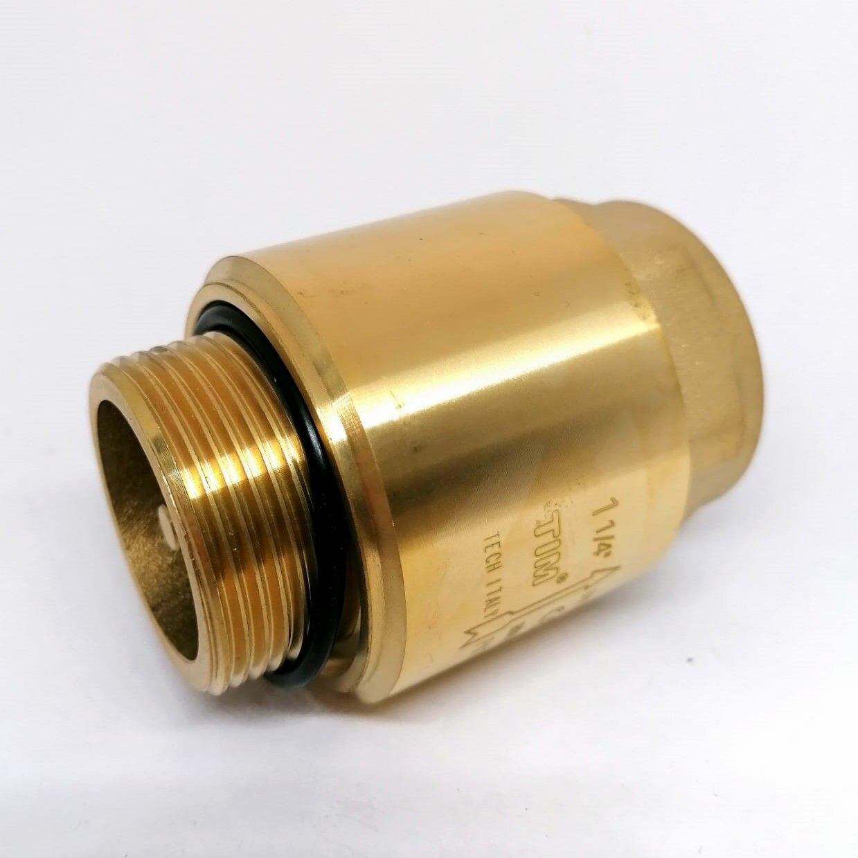 Обратный клапан с латунным штоком, 11/4"г/ш (усиленный) для скважинного насоса JH-1013A