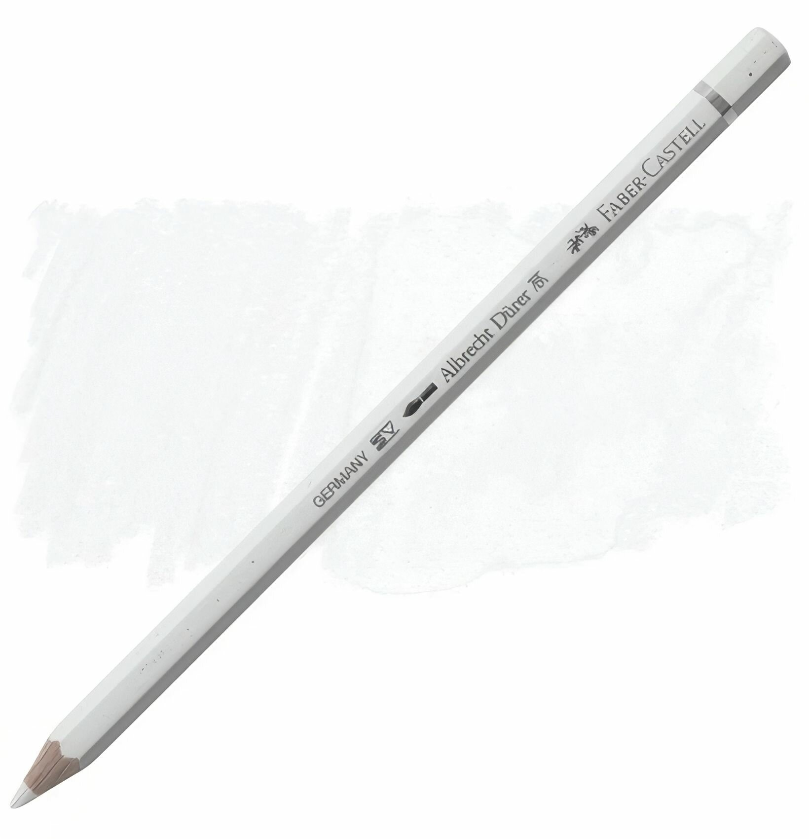 Карандаш цветной акварельный Faber-Castell "Albrecht Durer", 1 шт, цвет №101 белый