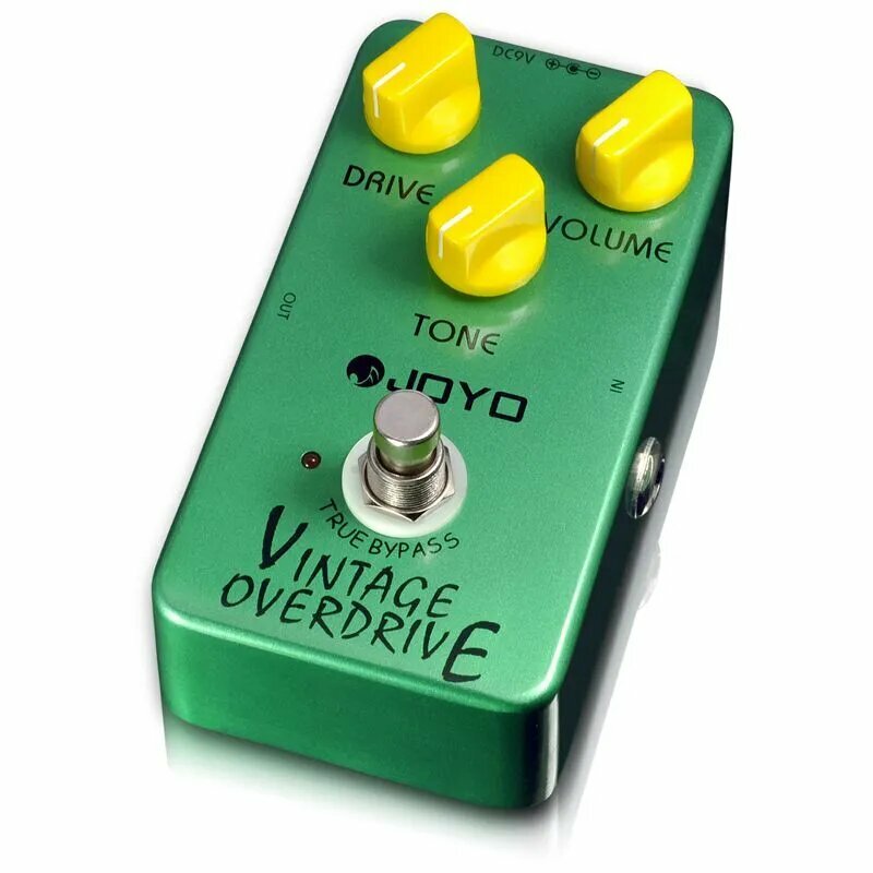 Педаль эффектов овердрайв для электрогитары и бас-гитары Joyo JF-01 Vintage Overdrive