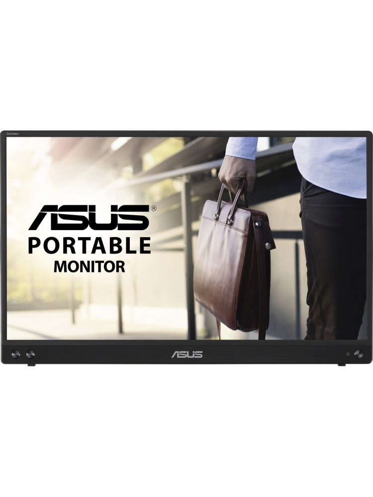 Монитор 15.6" Asus ZenScreen MB16ACV, 1920х1080, 60 Гц, IPS, темно-серый (90lm0381-b01370)