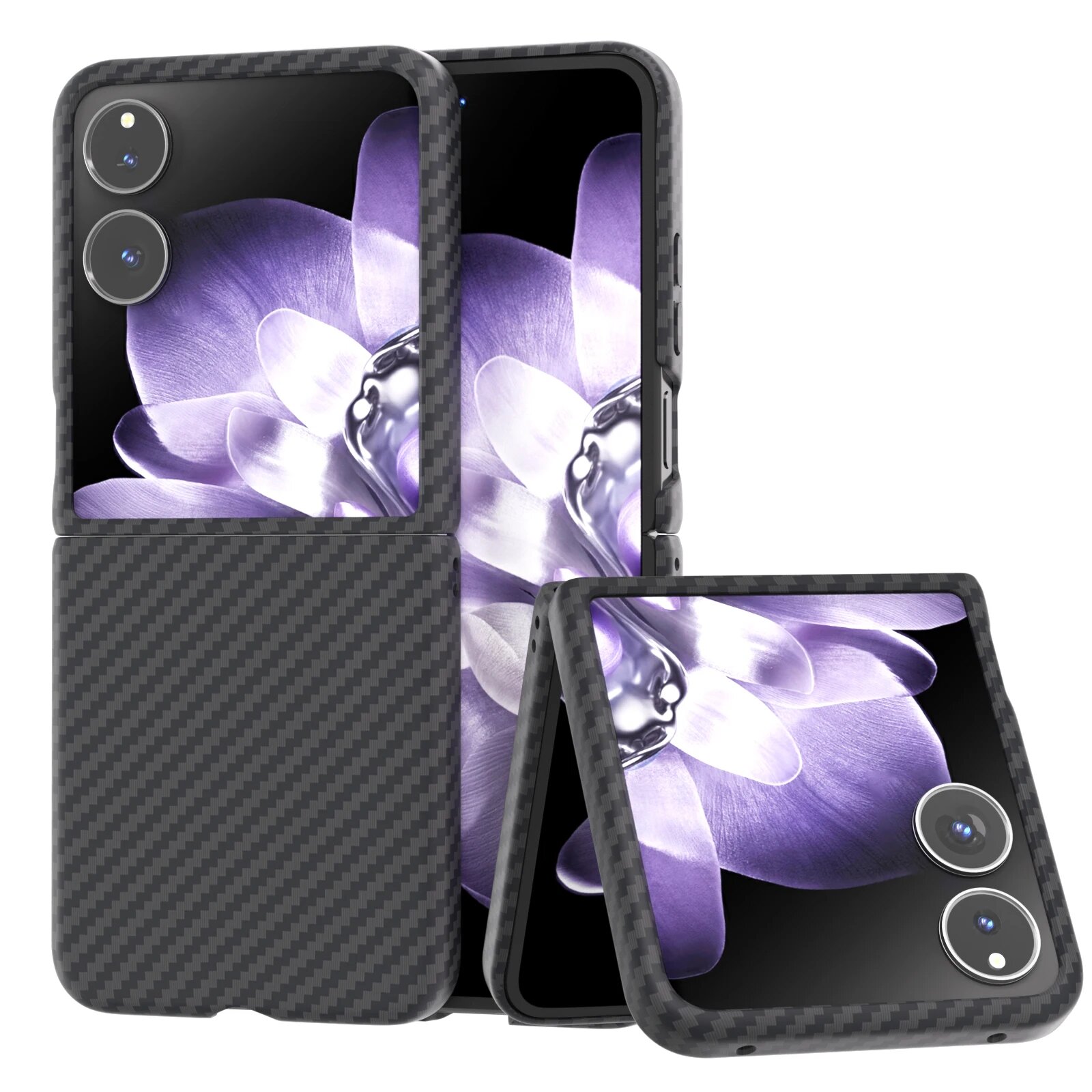 Роскошный матовый чехол из матового углеродного волокна с ощущением кожи для Xiaomi MIX, противоударный ультратонкий складной защитный чехол Black