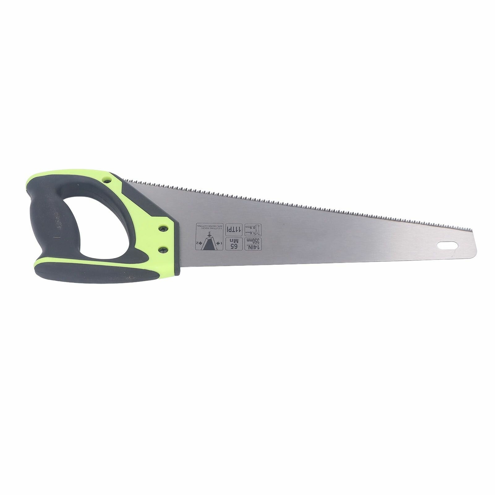 Ручная пила для деревообработки 65MN, марганцевая сталь, чистая, плавная резка, противоскользящая ручка, ручная пила для бамбуковых труб из ПВХ