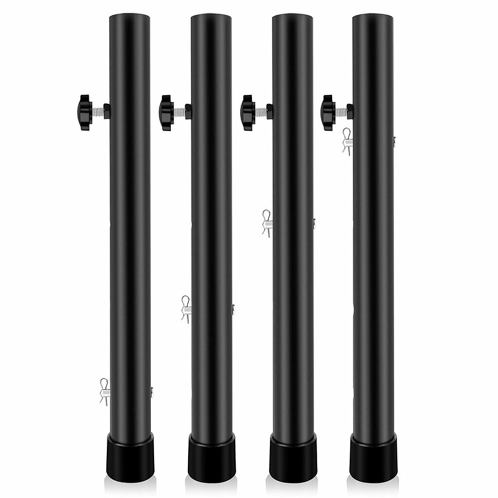 1 комплект из 4 регулируемых удлинителей для ножек стола -четыре передачи