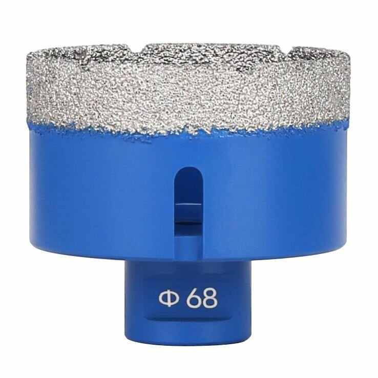 Коронка алмазная 68мм, на УШМ М14