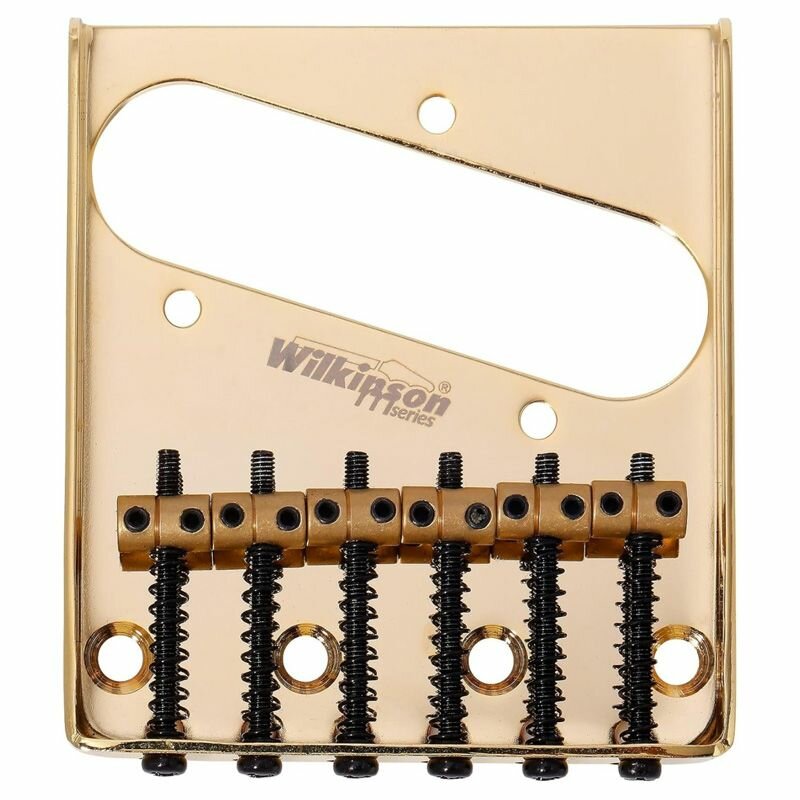 Бридж фиксированный для Telecaster электрогитары Wilkinson WOT02-GD M Series