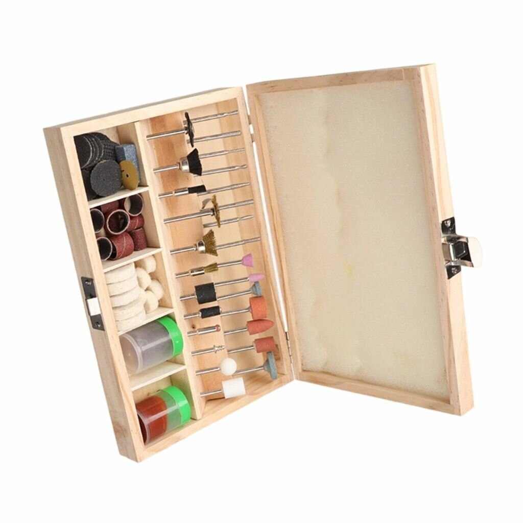 (1 комплект) Набор из 100 электрических шлифовальных машин с гравировальными принадлежностями