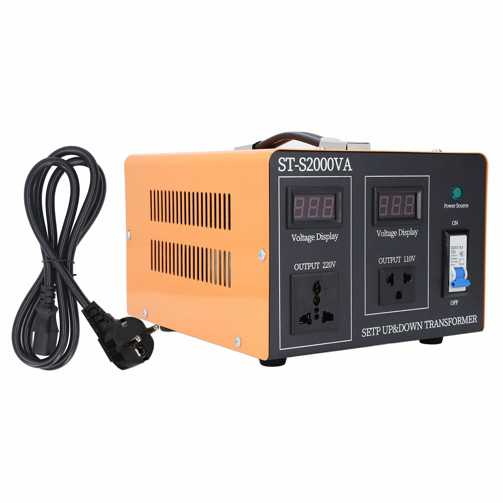 Трансформатор 2500Вт, повышающе-понижающий