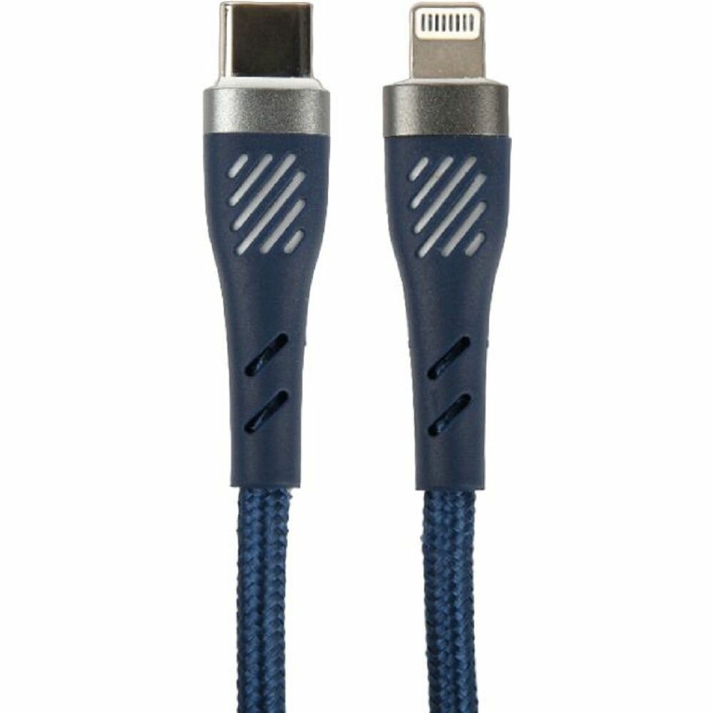 Perfeo кабели Кабель USB C вилка - Lightning вилка, 60W, синий, длина 1 м, POWER C1003