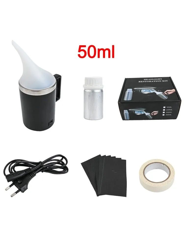 Набор для восстановления и ремонта автомобильных фар