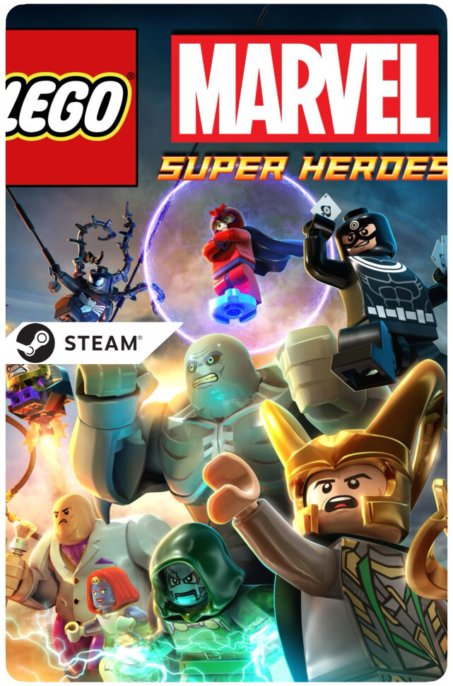 Игра LEGO Marvel Super Heroes для PC(ПК), Steam, русские субтитры, цифровой ключ
