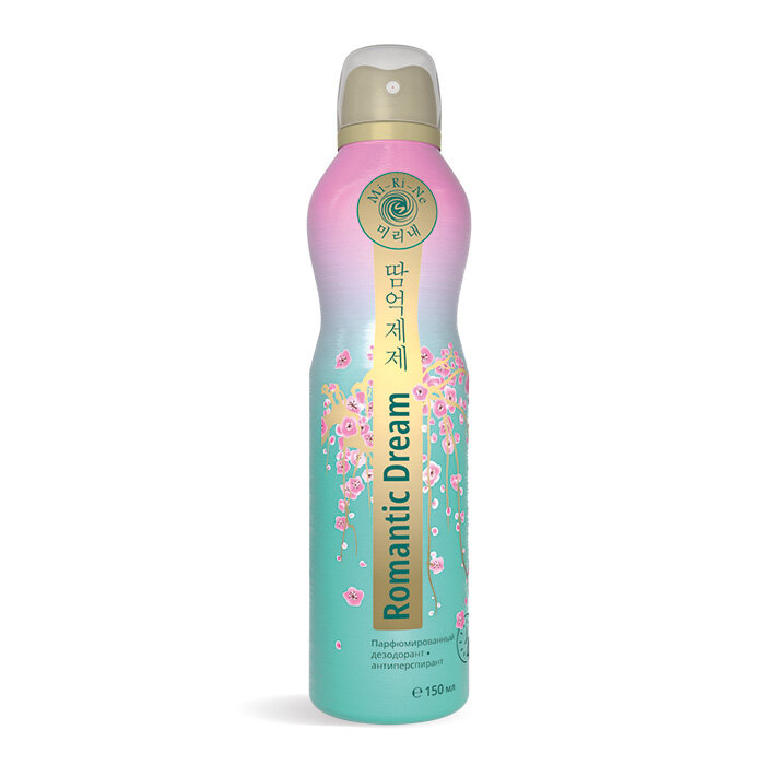Mi-ri-ne дезодорант-антиперспирант парфюмированный romantic dream 150 мл