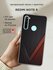 Чехол на Xiaomi Redmi Note 8 / Сяоми Редми Нот 8 с принтом "Красный карбон"